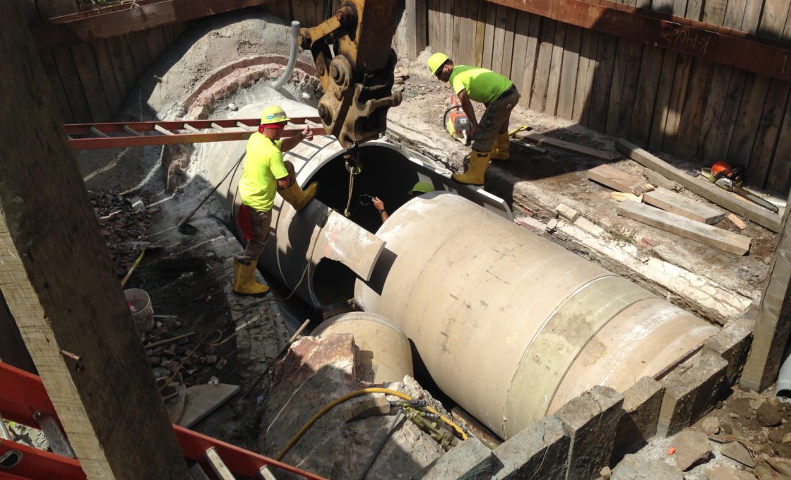 Ohio Canal Interceptor Tunnel Lining Protection - Kenmore Construction